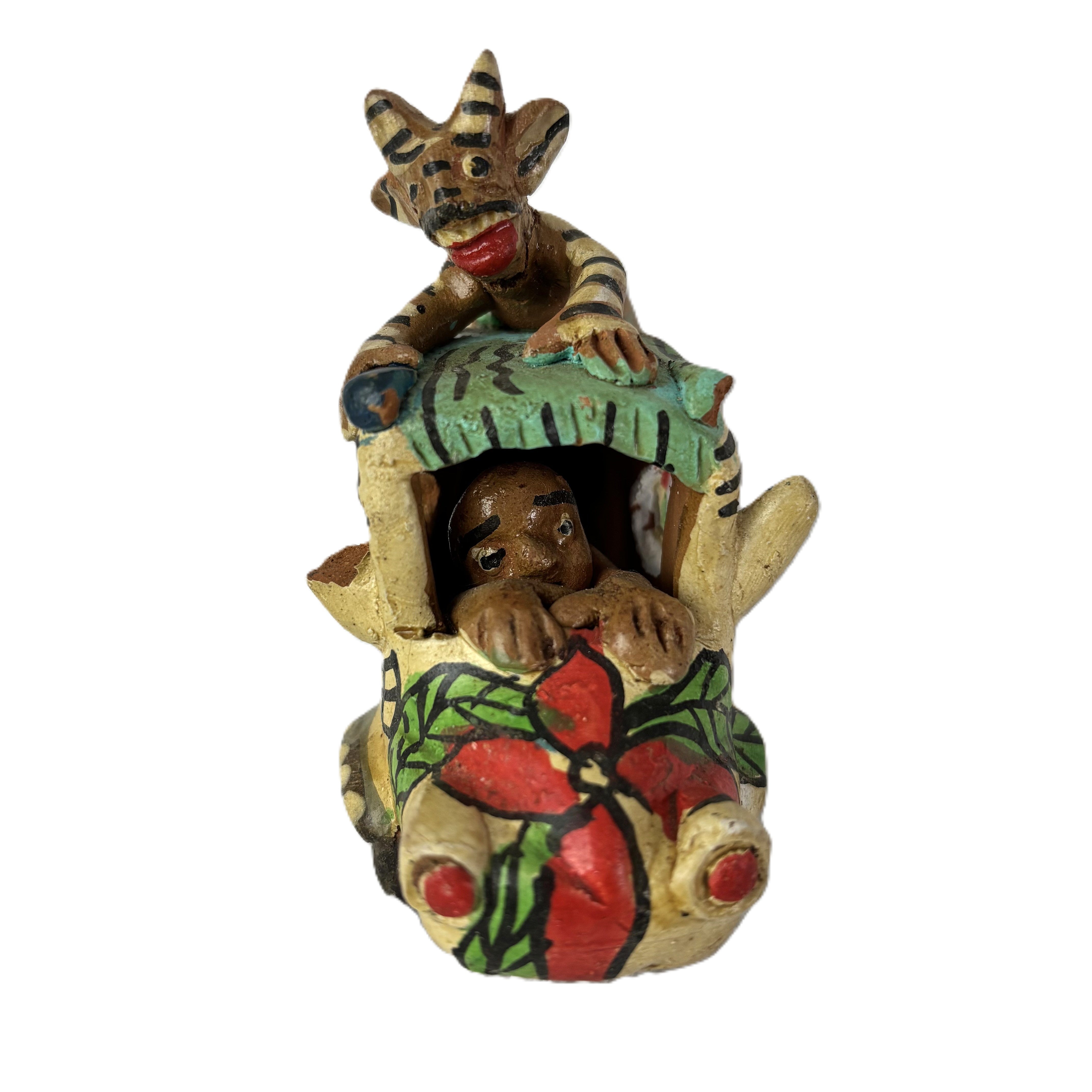 Devil on top of Car | Mexican Sugar Skull