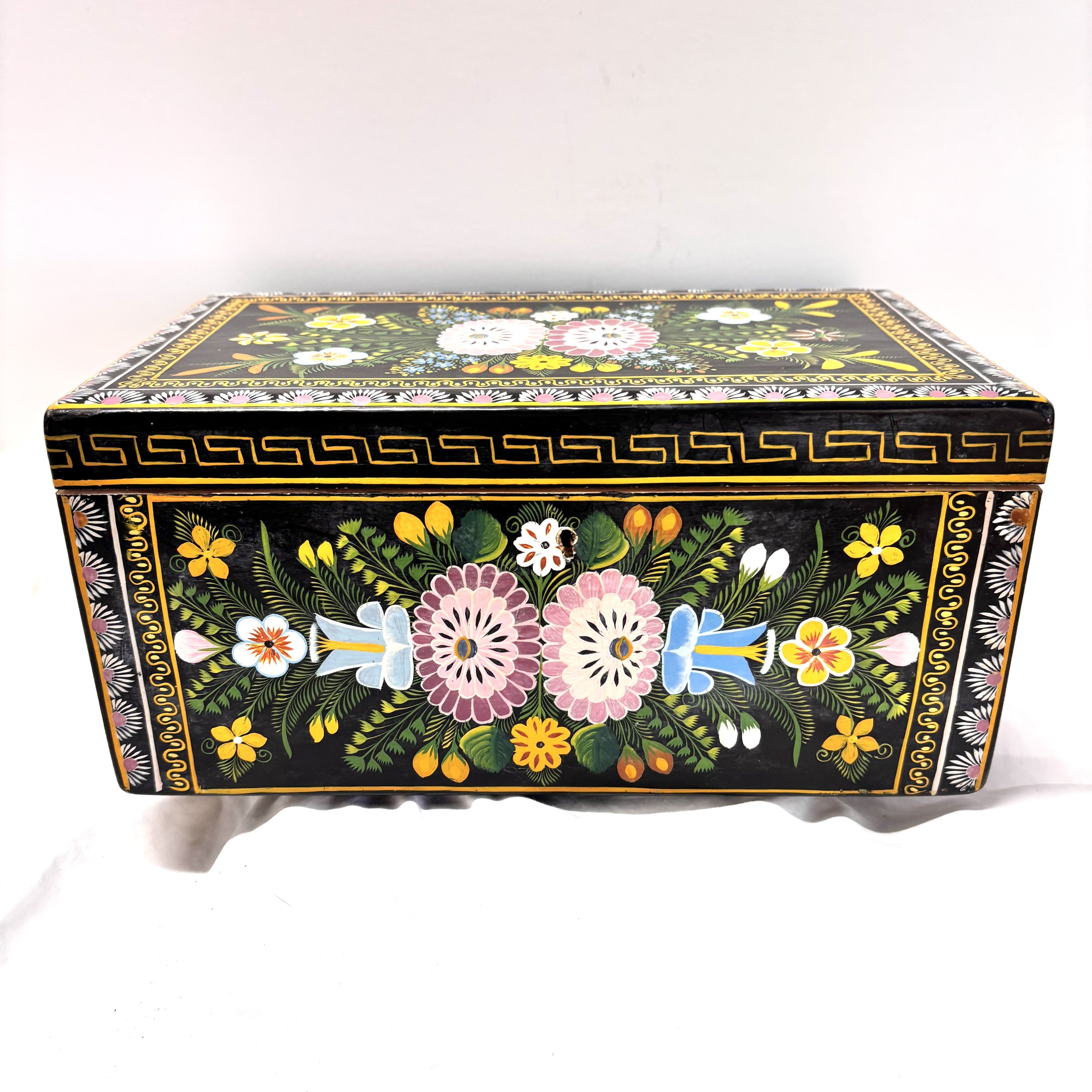 Olinala Wood Box | Mexican Sugar Skull