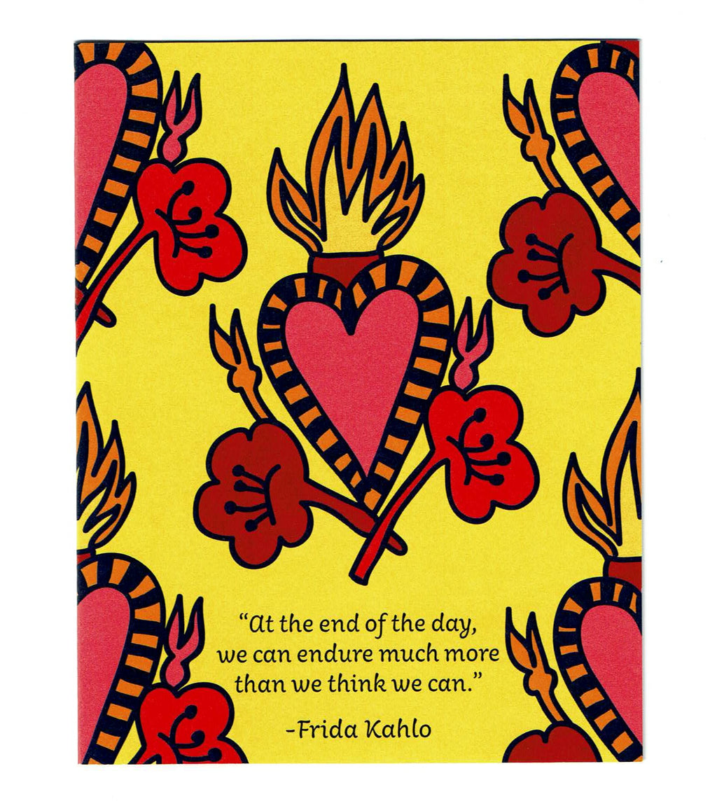 Note Card - Frida Kahlo Quote | Mexican Sugar Skull